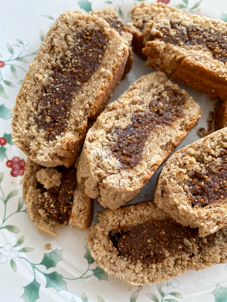 Healthy Fig Roll Cookies
